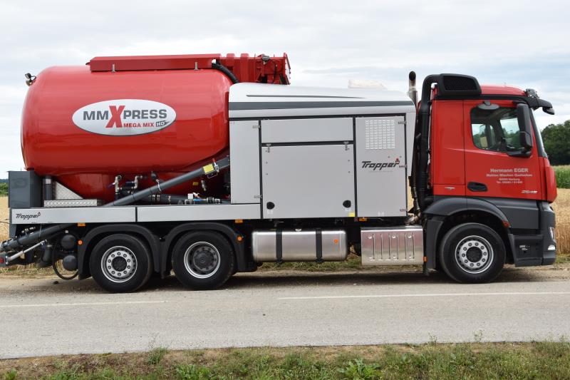 Tropper machines and plants