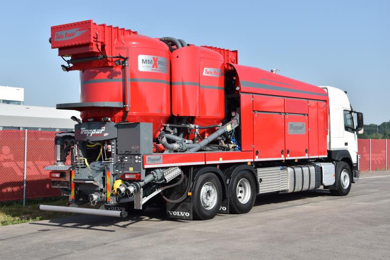 Tropper machines and plants